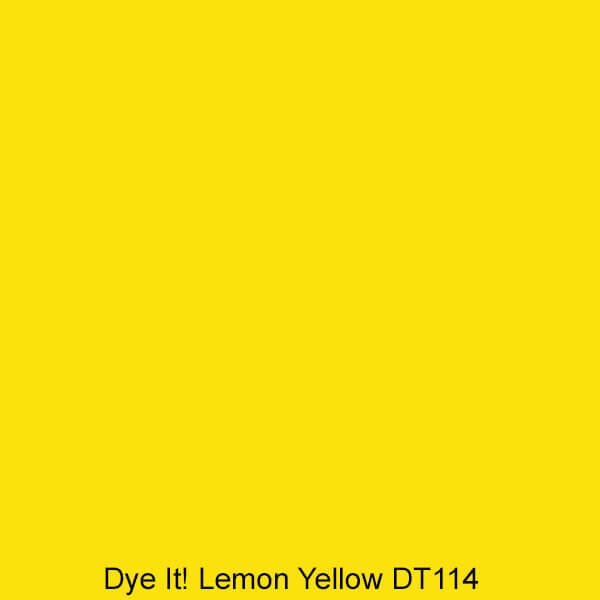 Dye It! (DT114 Lemon Yellow) « PRO Chemical and Dye