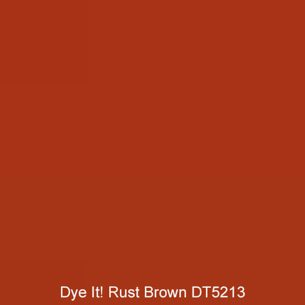 Dye It! (DT5213 Rust Brown) « PRO Chemical and Dye
