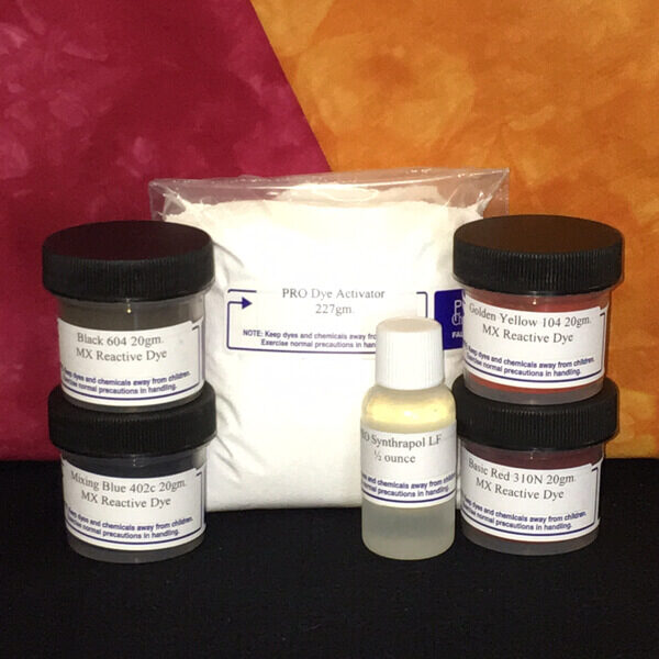 PRO MX Reactive Dye Sampler | Warm Colors « PRO Chemical and Dye